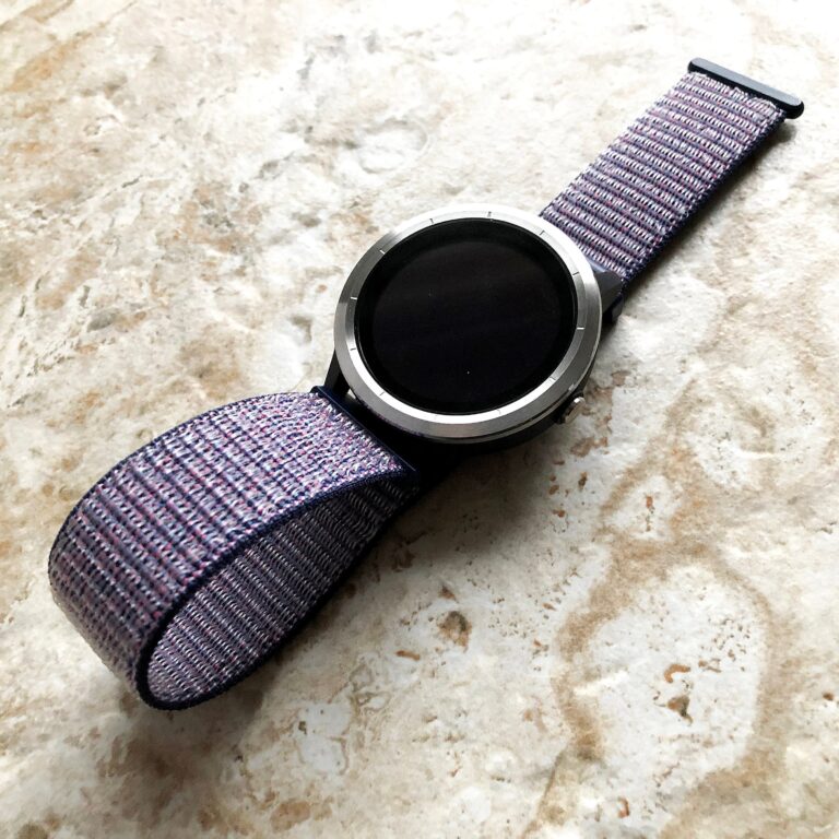 Midnight Blue Comfortable Band Compatible for Garmin Venu Smartwatch ...